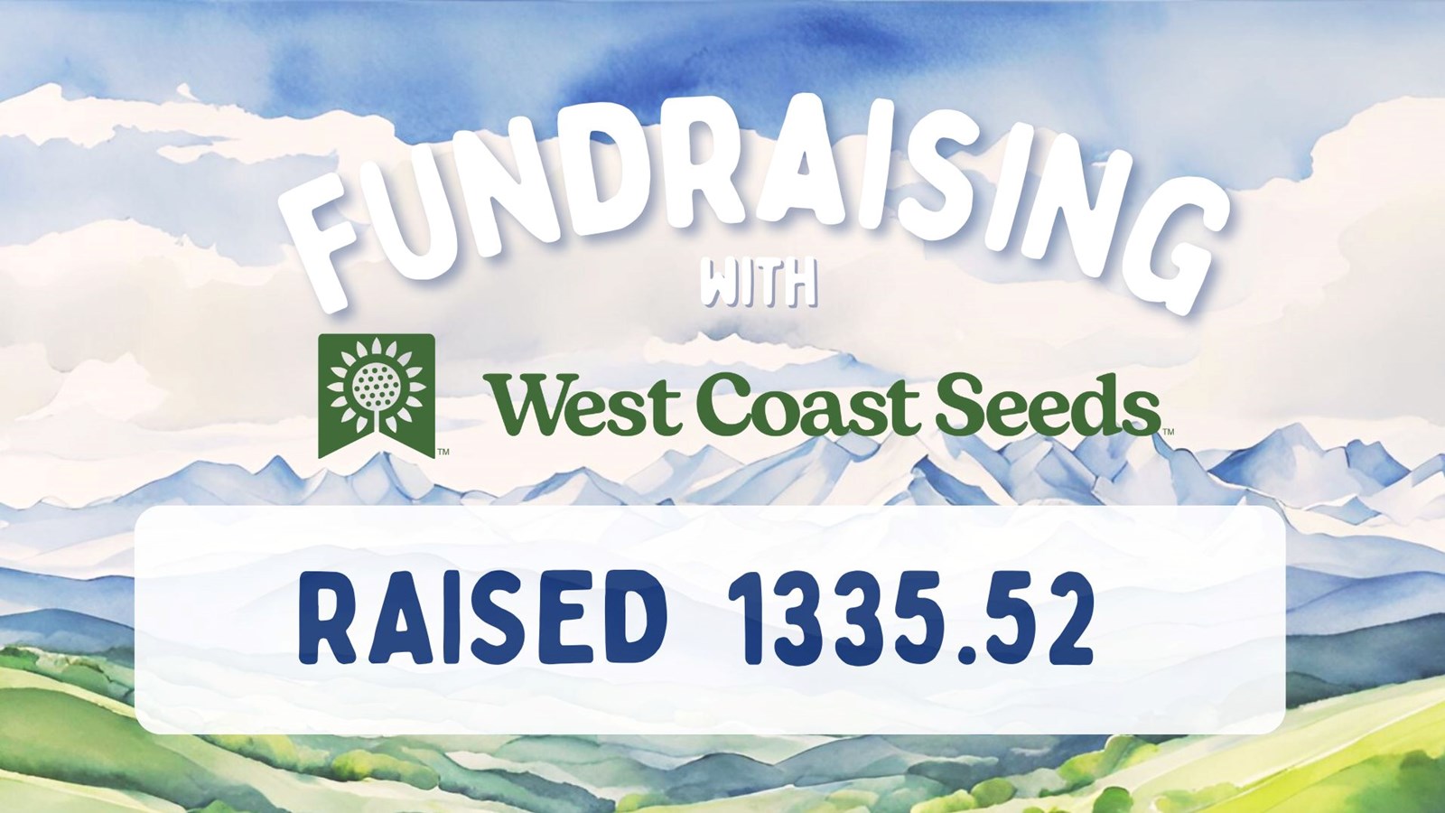 West Coast Seeds Fundraiser